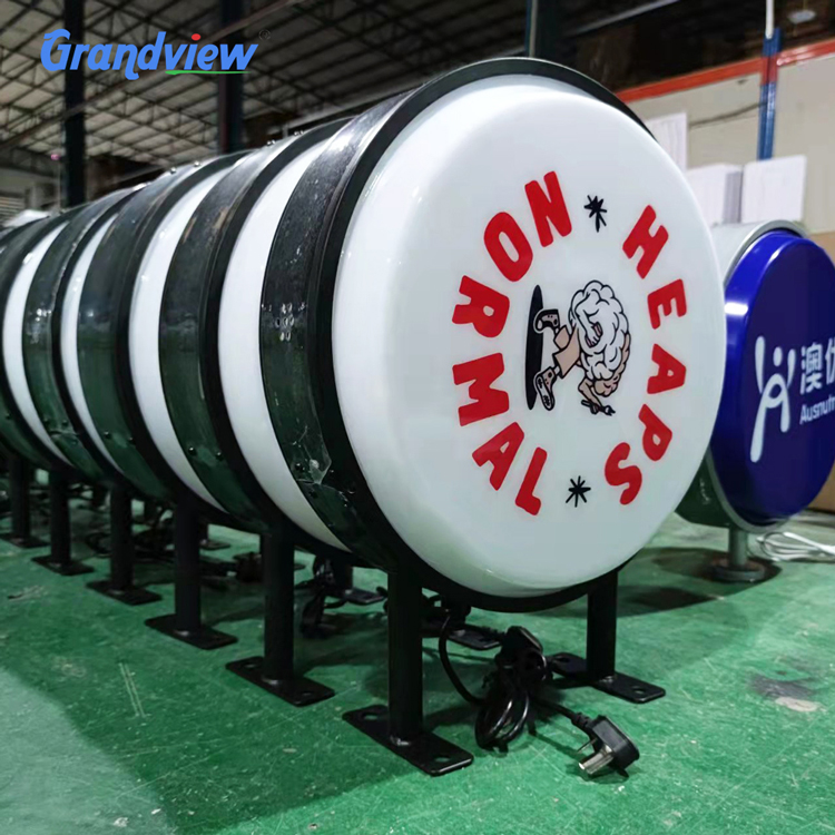 rotating light box, light box sign, Blister light box | Grandview