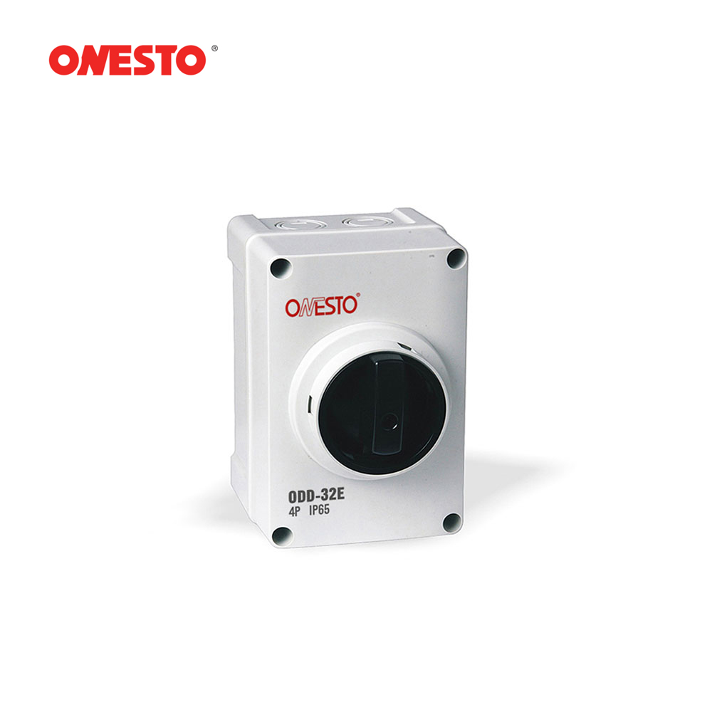 Onesto DC Isolator With IP66 Waterproof Enclosure