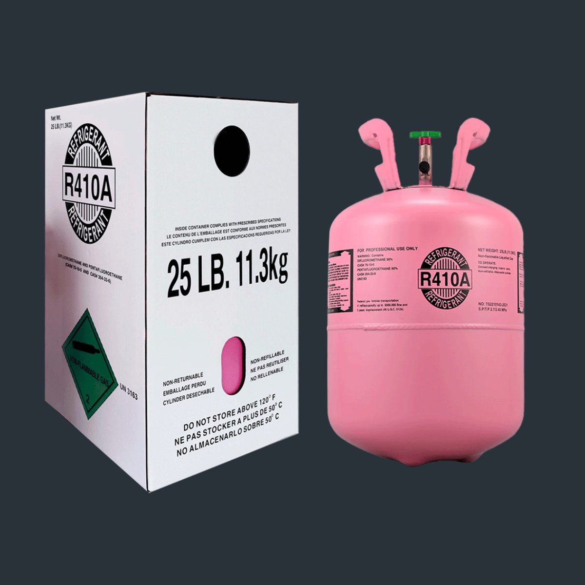 What Color Is R410A Refrigerant Cylinder at Hayley Chipper blog