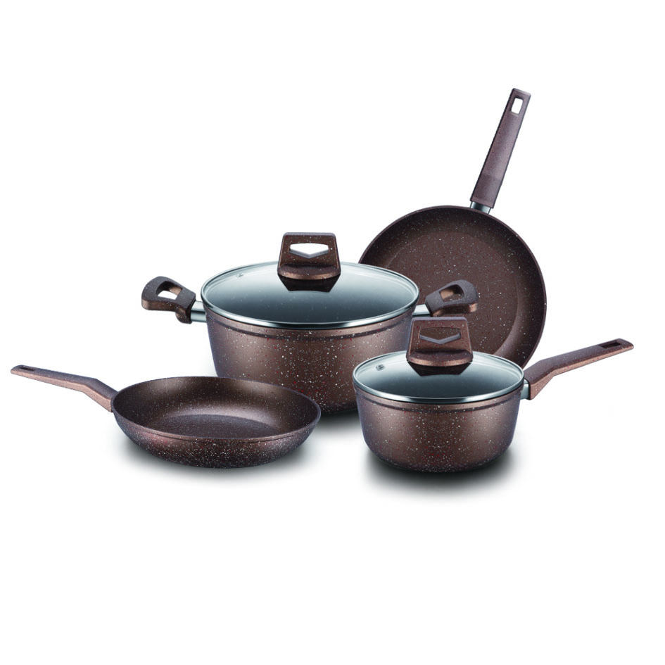 FORGED ALUMINUM COOKWARE SETS 3