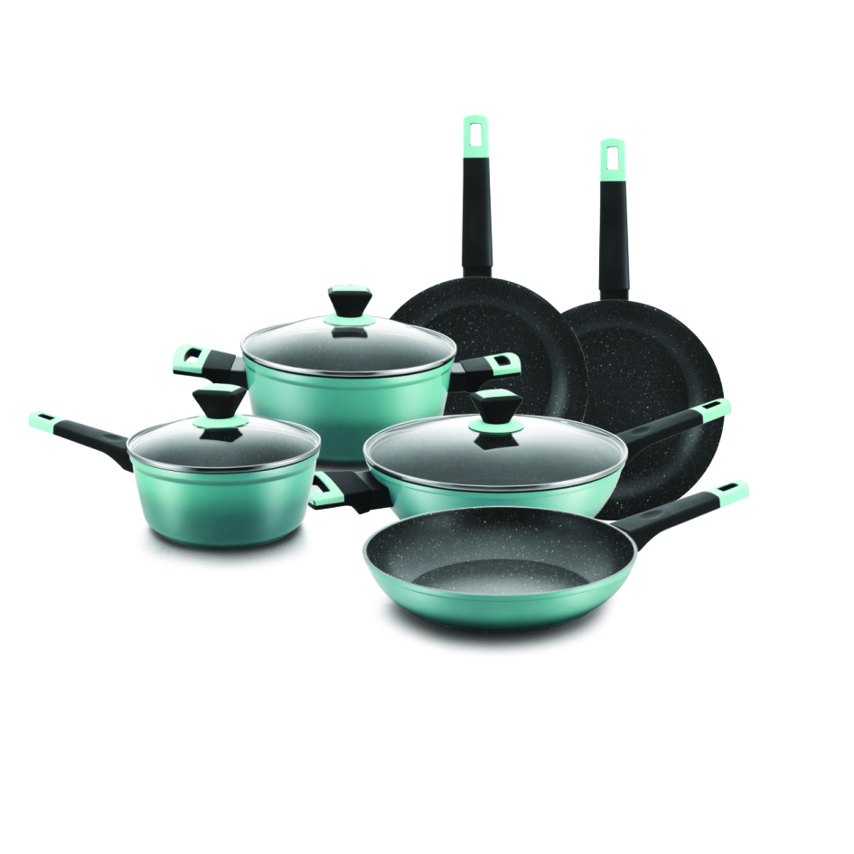 FORGED ALUMINUM COOKWARE SETS 3