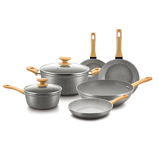 FORGED ALUMINUM COOKWARE SETS 3