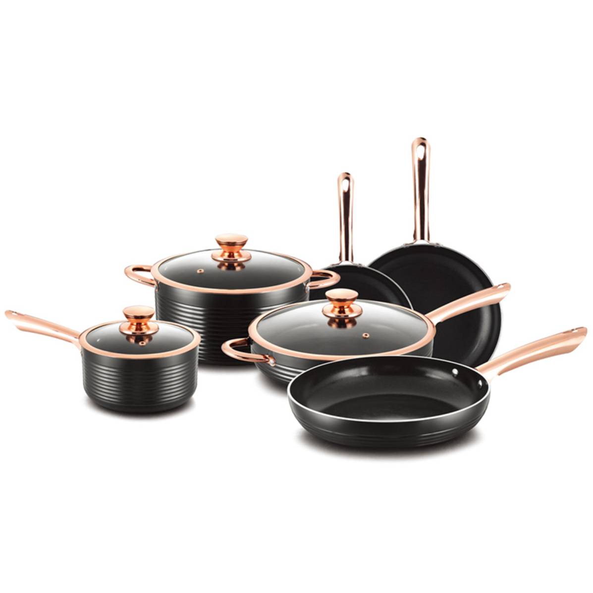FORGED ALUMINUM COOKWARE SETS 3