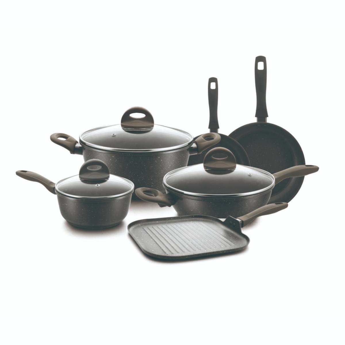 FORGED ALUMINUM COOKWARE SETS 3