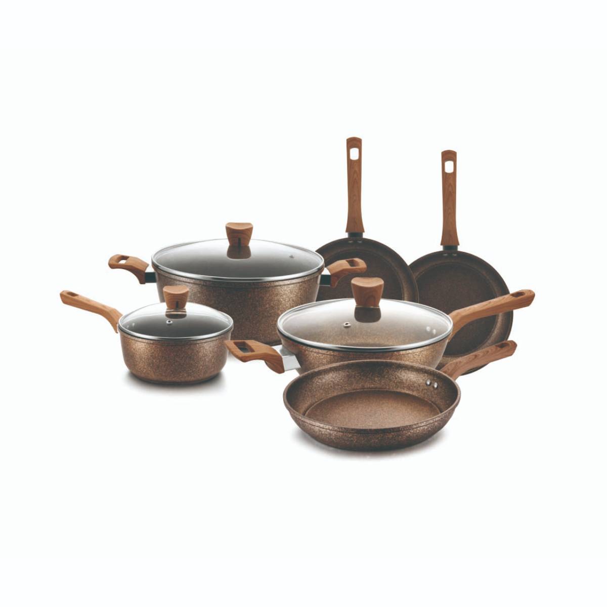 FORGED ALUMINUM COOKWARE SETS 3