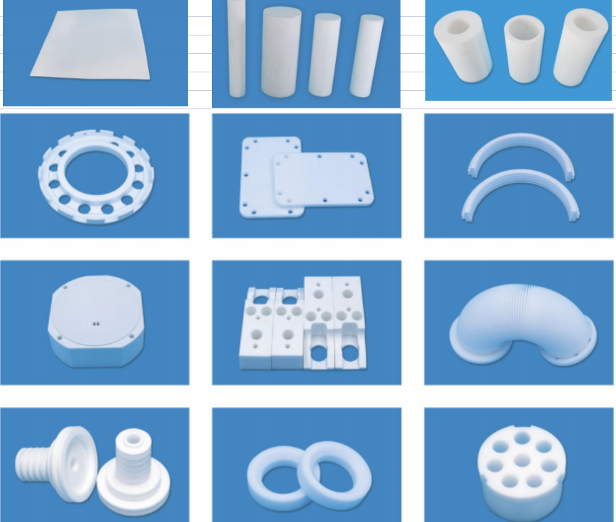 CNC machined ptfe parts
