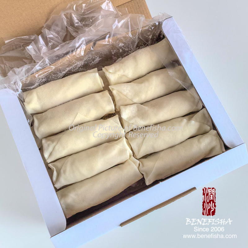 Frozen vegetable spring rolls