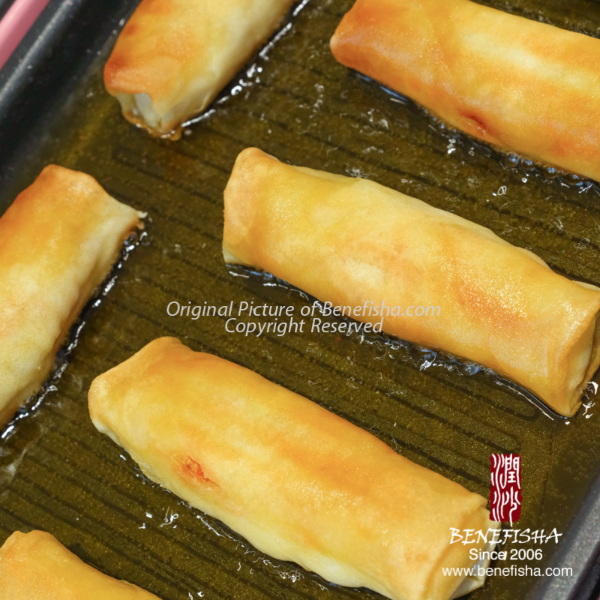 Frozen vegetable spring rolls