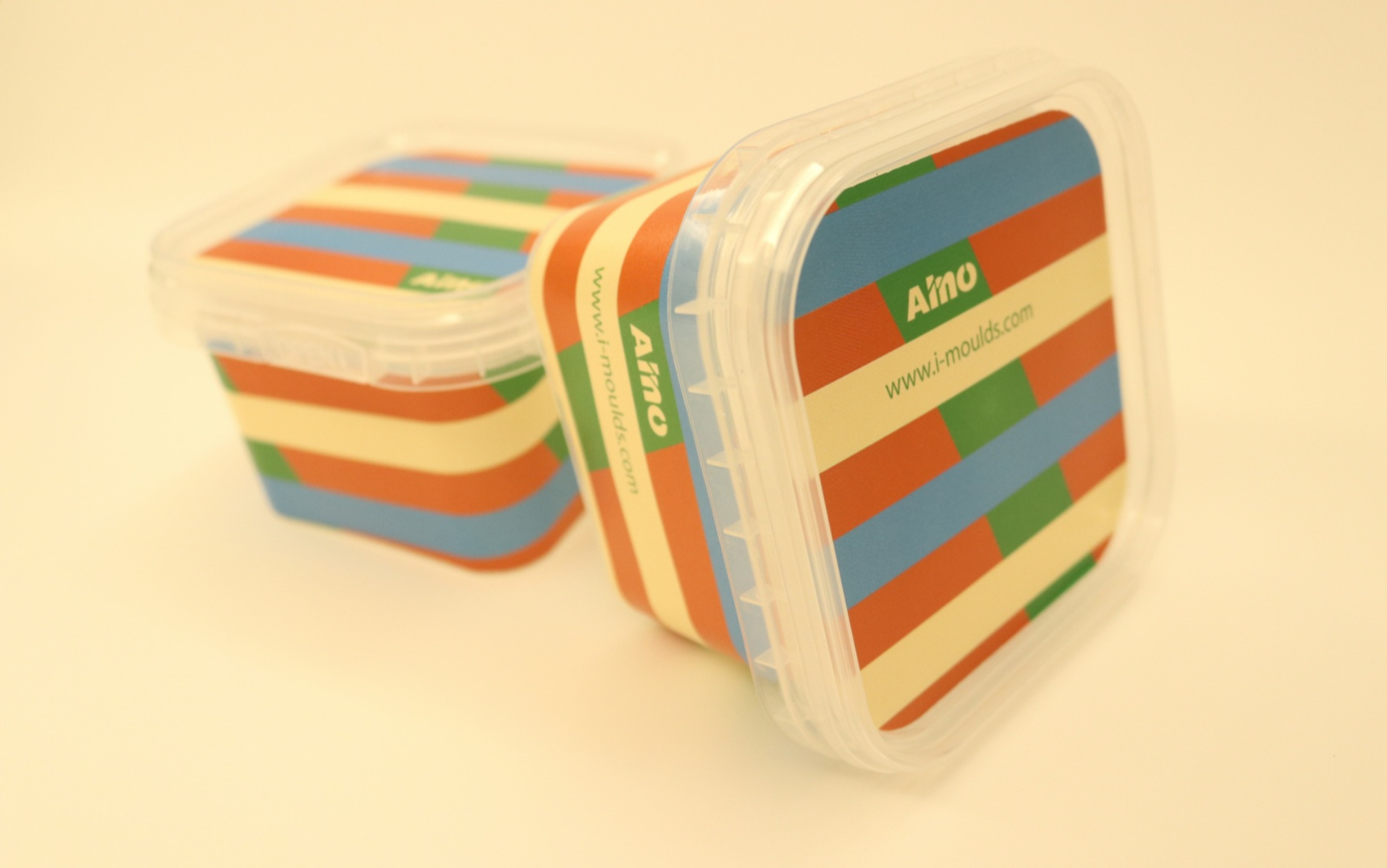 IML mould for square thin wall container